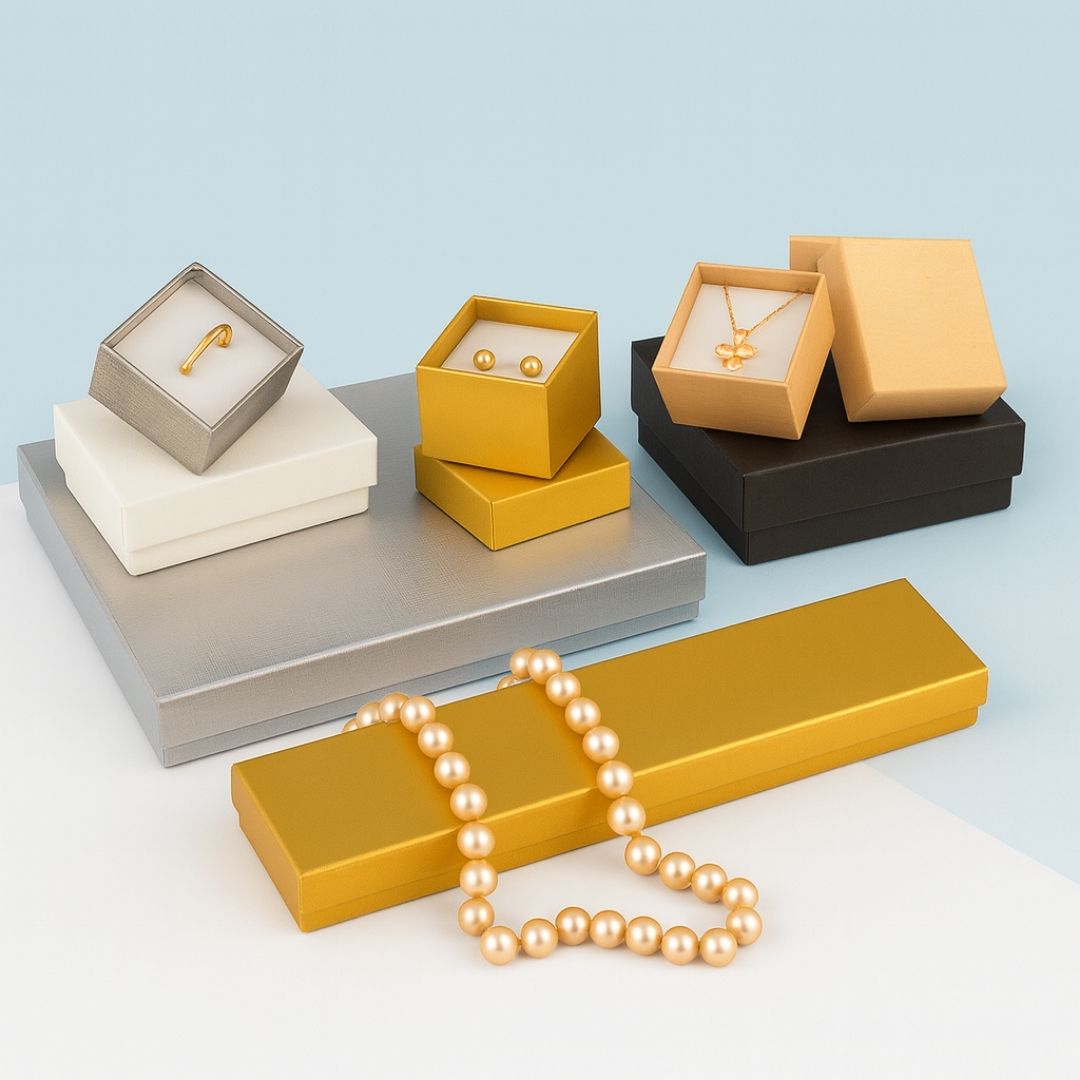 Cotton-Filled Cardboard Jewelry Gift Boxes | PrestigeFancy.ca